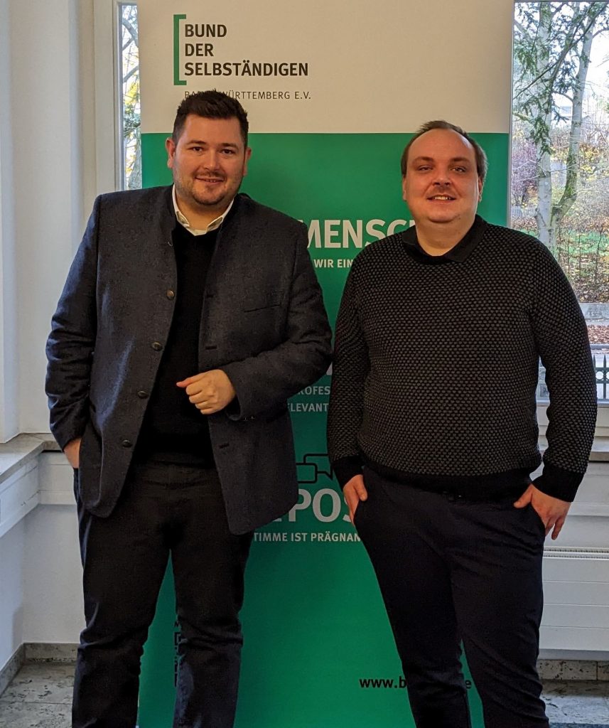 Kompass Selbständig: im Gespräch mit Tobias Vogt MdL