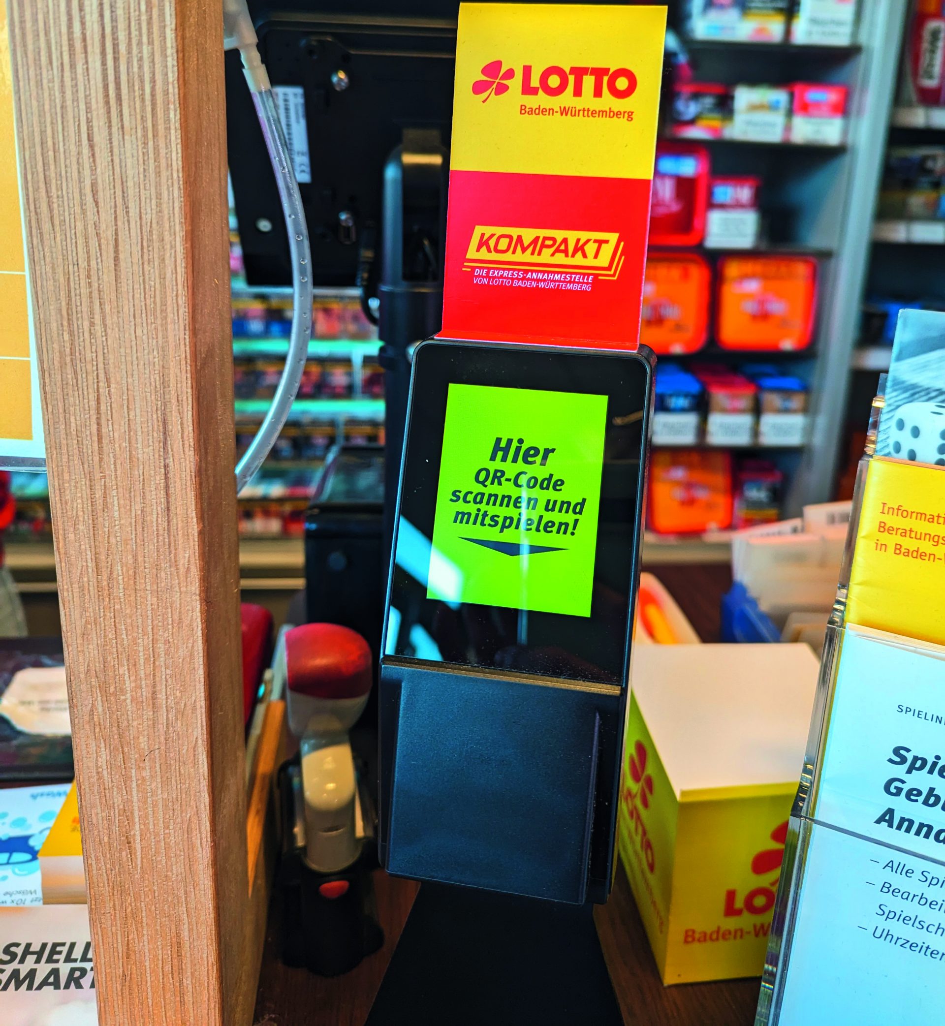 Kompakt und modular: Lotto-Annahmestelle werden